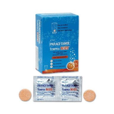 Tempra Blizz 500mg Eff 1 Tablet - St. Joseph Drug - Online Store