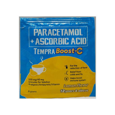 Tempra Boost-C 500mg/40mg Gran Solution 6g