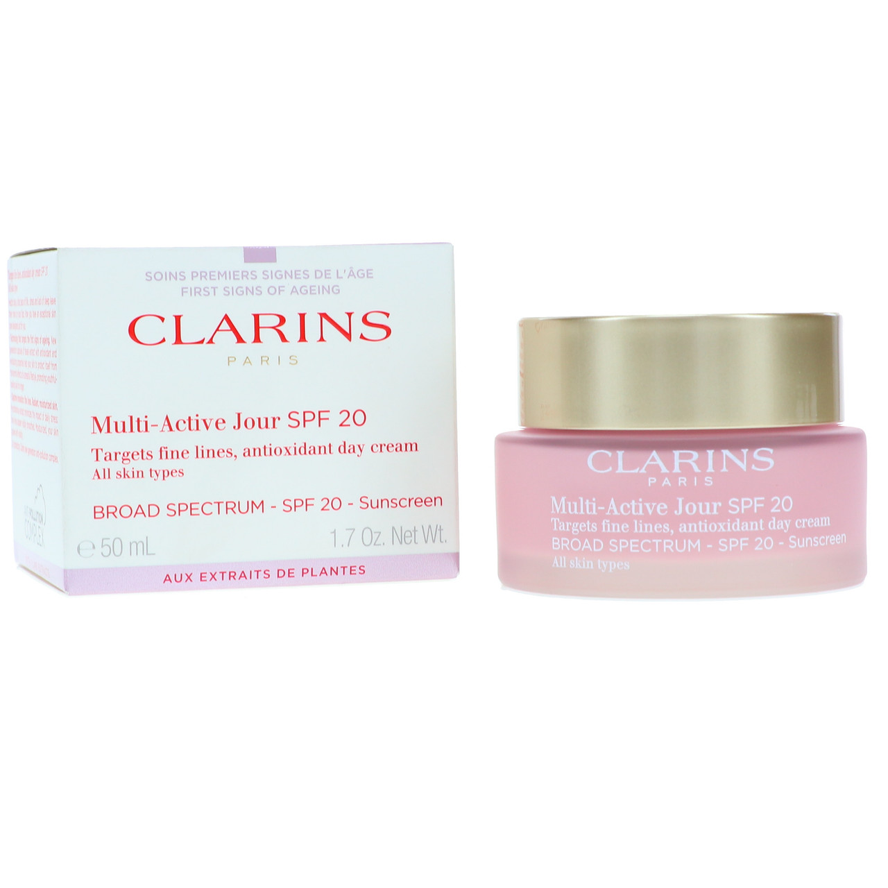 CLARINS MULTI-ACTIVE JOUR SPF 20 DAY CREAM 1.7 - Nandansons ...