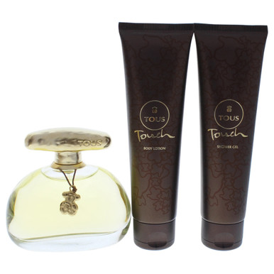 TOUS TOUCH 3 PCS SET FOR WOMEN: 3.4 EAU DE TOILETTE SPRAY + 3.4 BODY ...