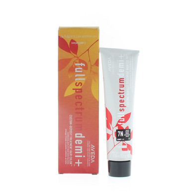 AVEDA FULL SPECTRUM DEMI+ 2.8 HAIR COLOR #7N MEDIUM BLONDE - Nandansons ...