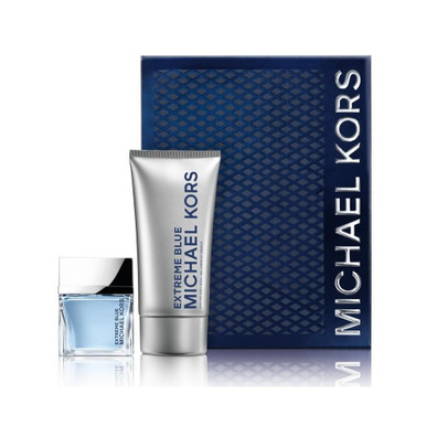 MICHAEL KORS EXTREME BLUE 2 PCS SET: 2.3 EAU DE TOILETTE SPRAY + 5 OZ ...
