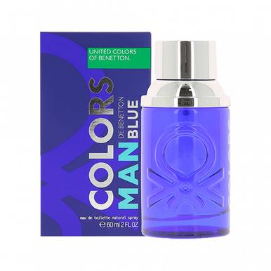 BENETTON COLORS MAN BLUE 2 OZ EAU DE TOILETTE SPRAY - Nandansons ...