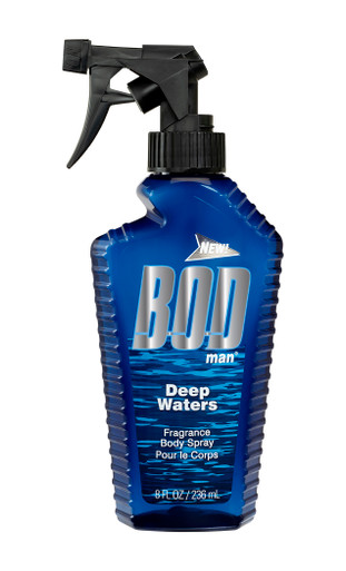 BOD DEEP WATERS 8 OZ BODY SPRAY FOR MEN - Nandansons International Inc.