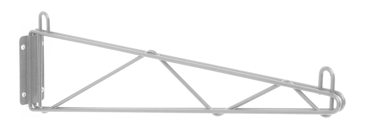 Olympic J1WD24G Direct Wall Mount, Single Support, Gray-Guard Epoxy, 24 ...