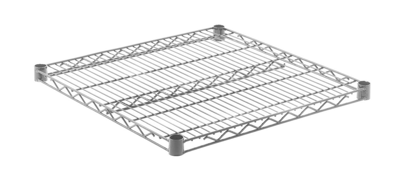 Olympic J2424G Wire Shelf, Gray-Guard Epoxy, 24" x 24" - Olympic Shelving