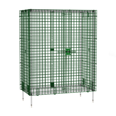 Olympic JSEC55K-CTN Security Cage Enclosure Kit for 24" x 48" Shelving ...