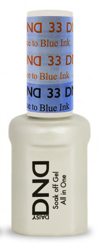 #33 - DND Mood Gel - Baby Blue To Blue Ink 0.5 oz - Diamond Nail Supply ...