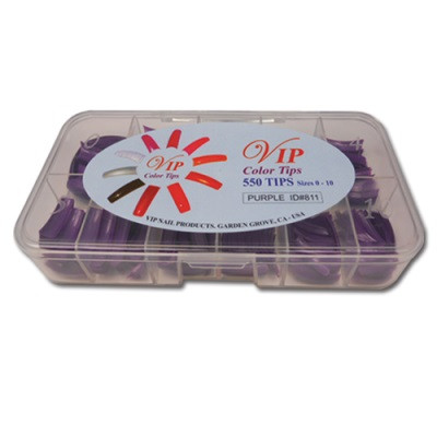 VIP Color Tips (550 Tips /Box) - Diamond Nail Supply, LLC