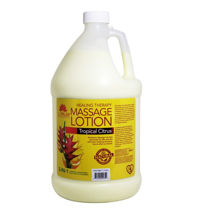 TROPICAL CITRUS LOTION - 1 GALLON - Diamond Nail Supply, LLC