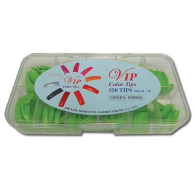 VIP Color Tips (550 Tips /Box) - Diamond Nail Supply, LLC