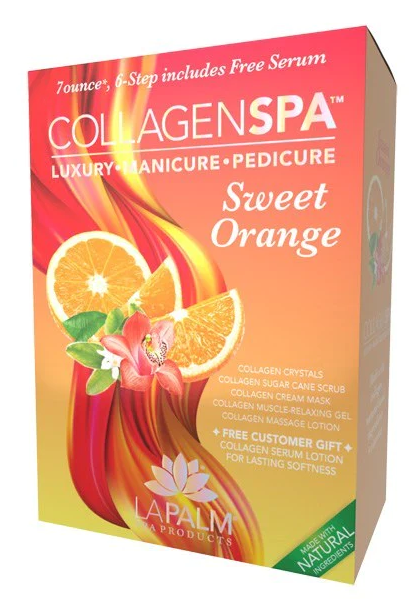 COLLAGEN SPA 7 STEPS SYSTEM + BOMBER Sweet Orange Single - Diamond Nail ...