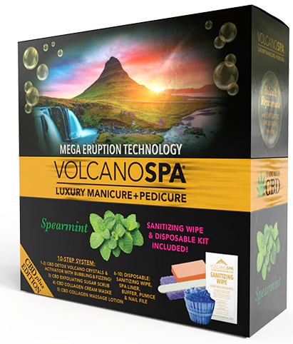 Volcano Spa 10-in-1 Spa Kit - Spearmint Single - Diamond Nail Supply, LLC