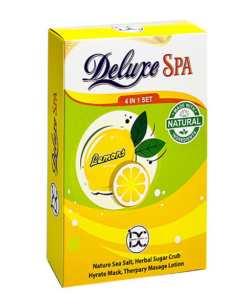 DC DELUXE PEDICURE 4 IN 1 - LEMON - Diamond Nail Supply, LLC