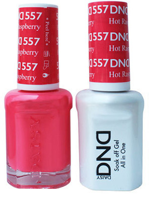 #557 - DND DUO GEL WITH MATCHING POLISH - HOT RASPBERRY - Diamond Nail ...