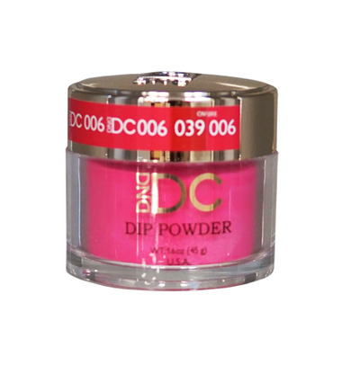 DND DC Dip Powder - #DC006- Deep Pink - Diamond Nail Supply, LLC