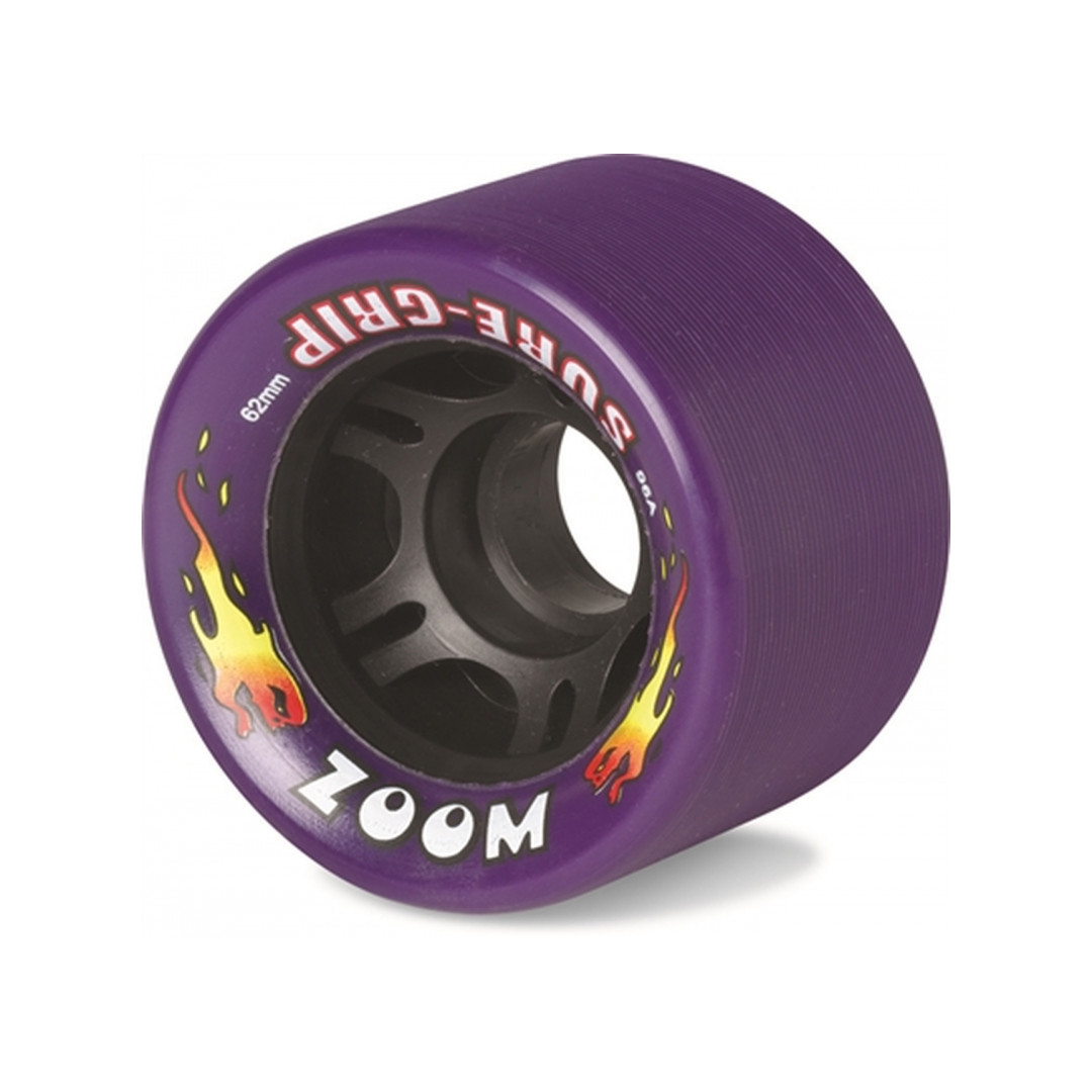 Sure-Grip Zoom Roller Wheels - Indoor (62mm, 96A)