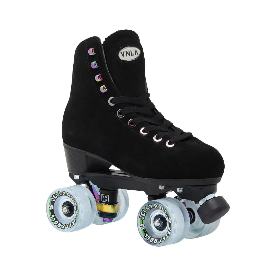 VNLA Luna Roller Skates with Backspin Jelly Roll Outdoor Wheels