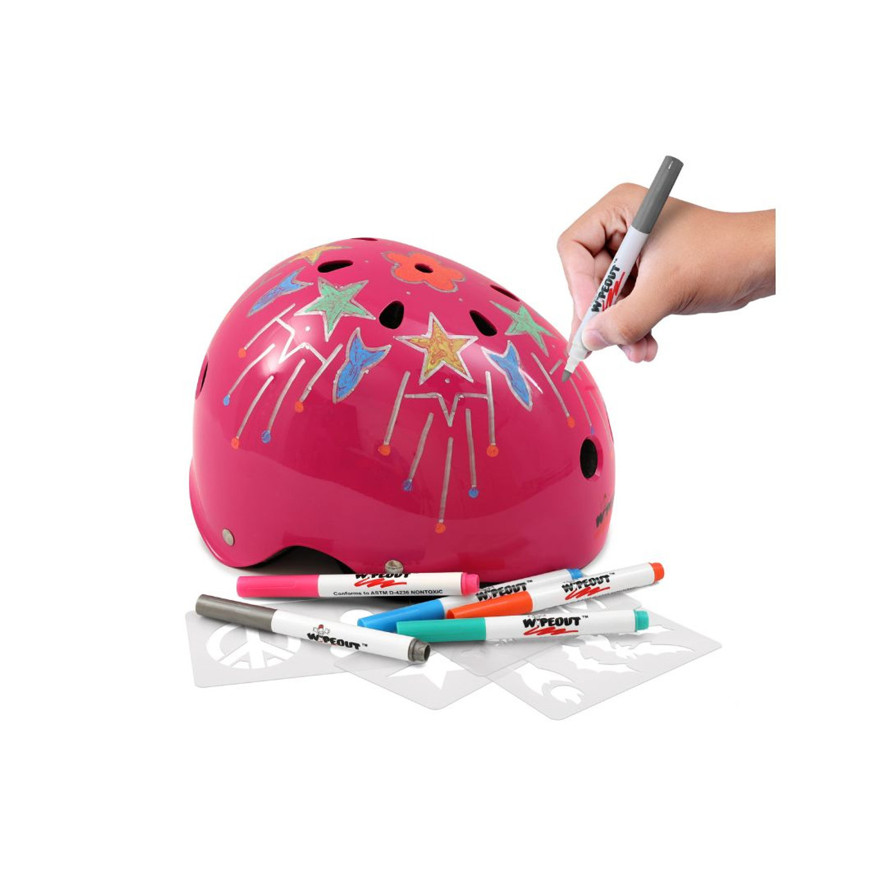 Wipeout Dry Erase Helmet | Wipeout Youth Helmet