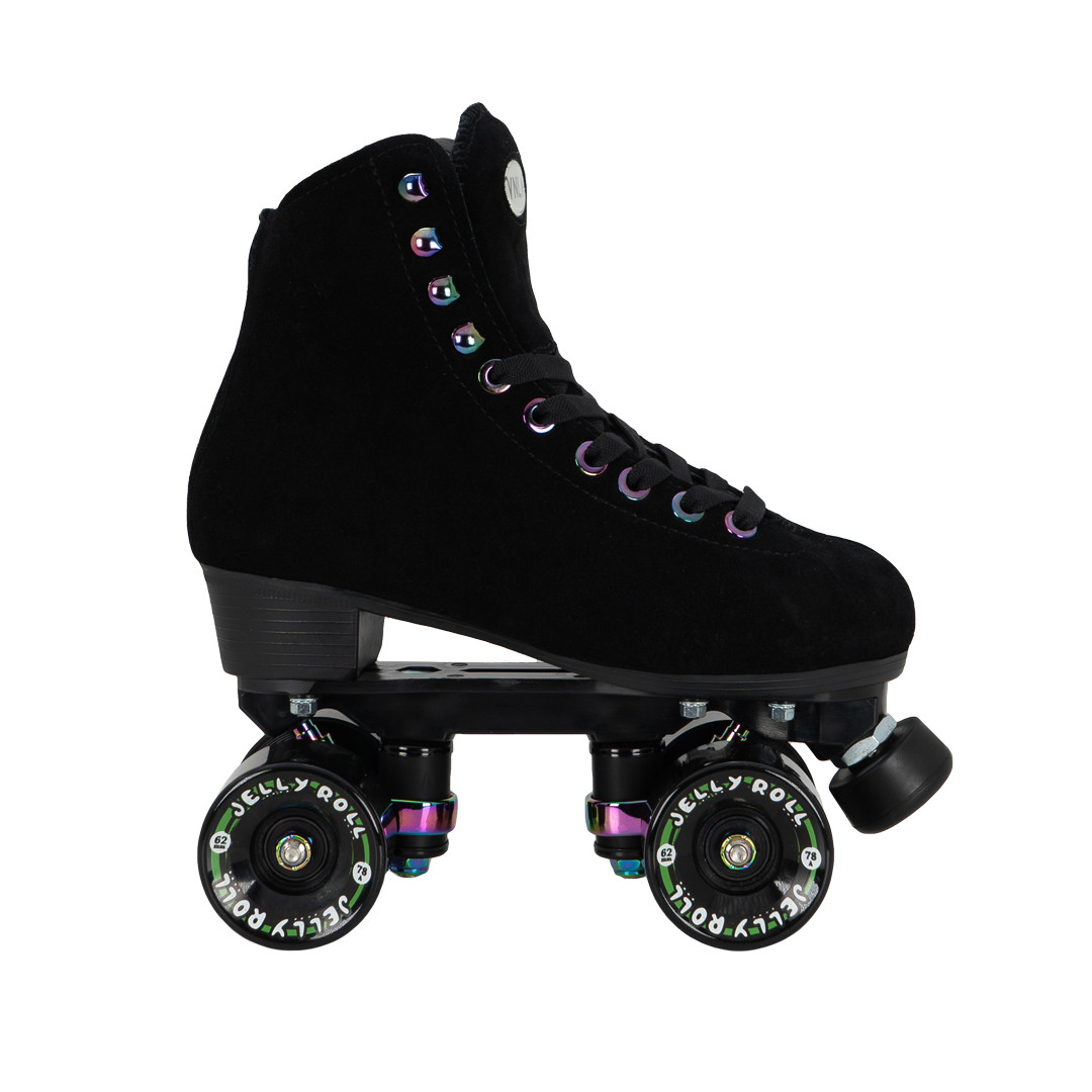 VNLA Luna Roller Skates with Backspin Jelly Roll Outdoor Wheels