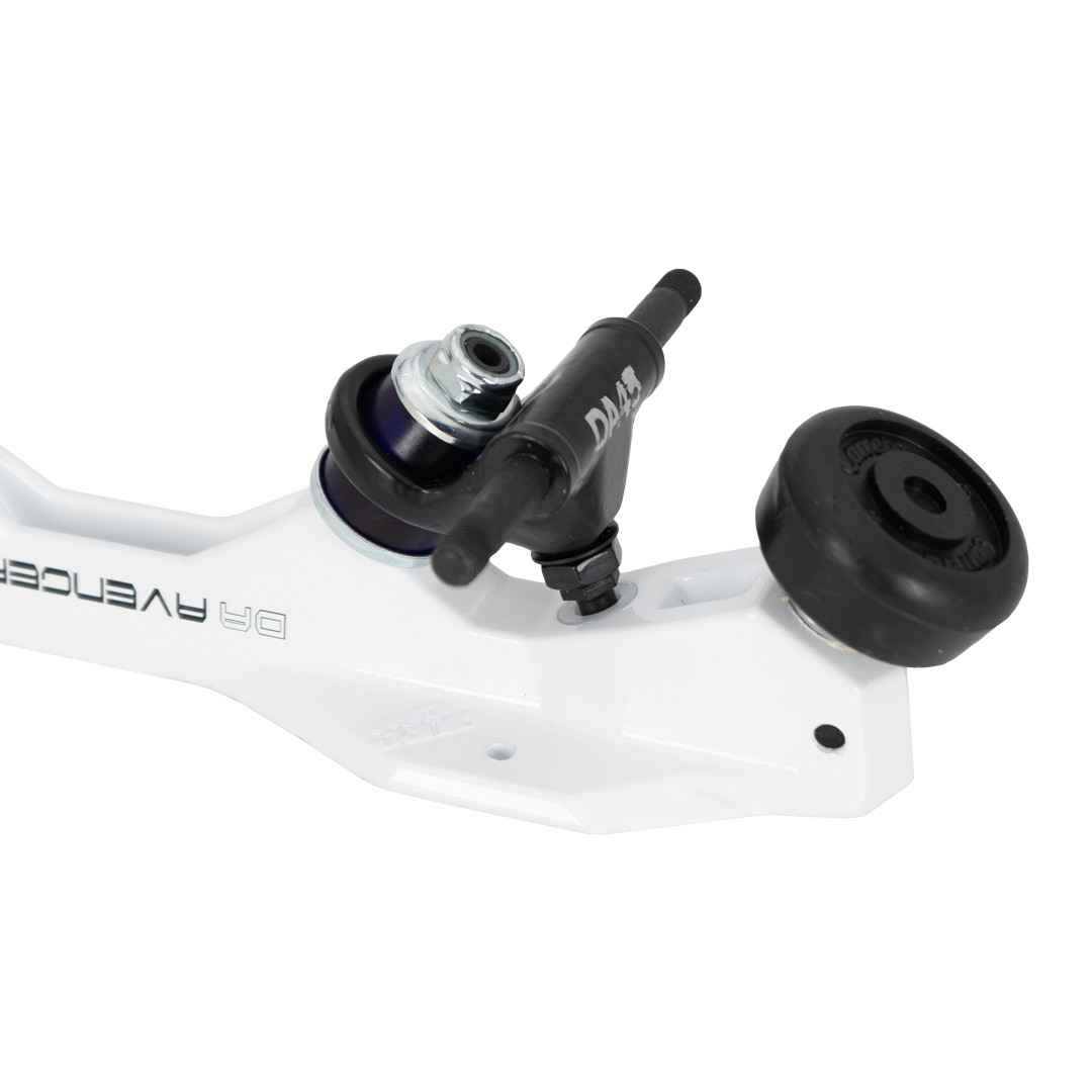 Sure-Grip DA Avenger 45 Magnesium Skate Plates - White