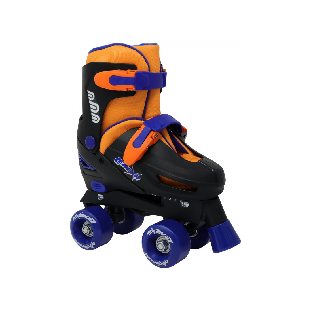 Lenexa Gro-Go Adjustable Quad Roller Skate Bundle