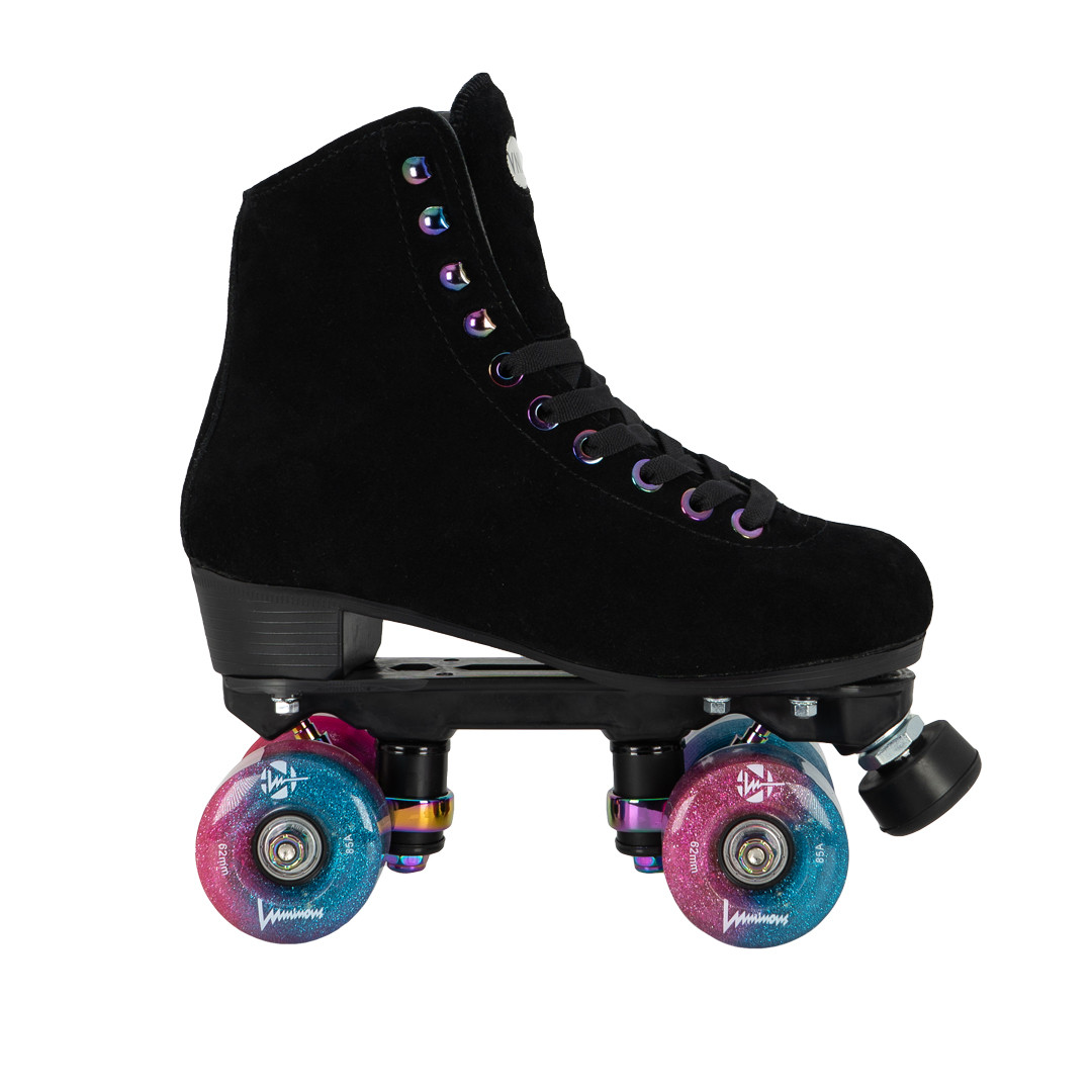 VNLA Luna Moon Roller Skates with Luminous Light-Up Wheels