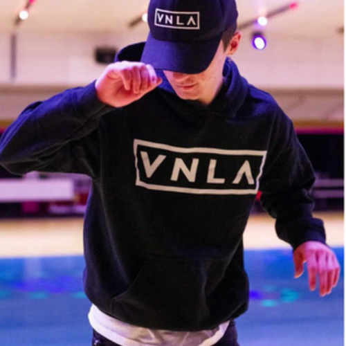 Black Structured VNLA Ball Cap | RollerSkateNation.com