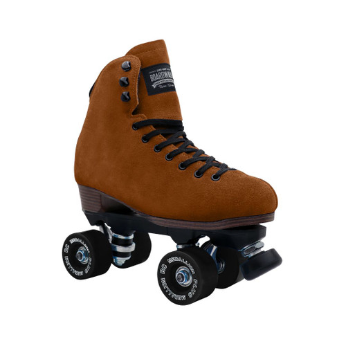 Sure-Grip Boardwalk Plus Suede Indoor Roller Skates - Blue & Black