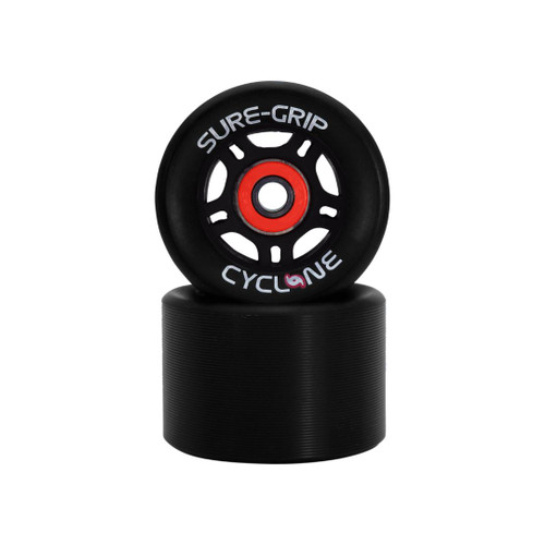 Sure-Grip Cyclone Roller Skate Wheels | ABEC 5 Wheels - 62mm