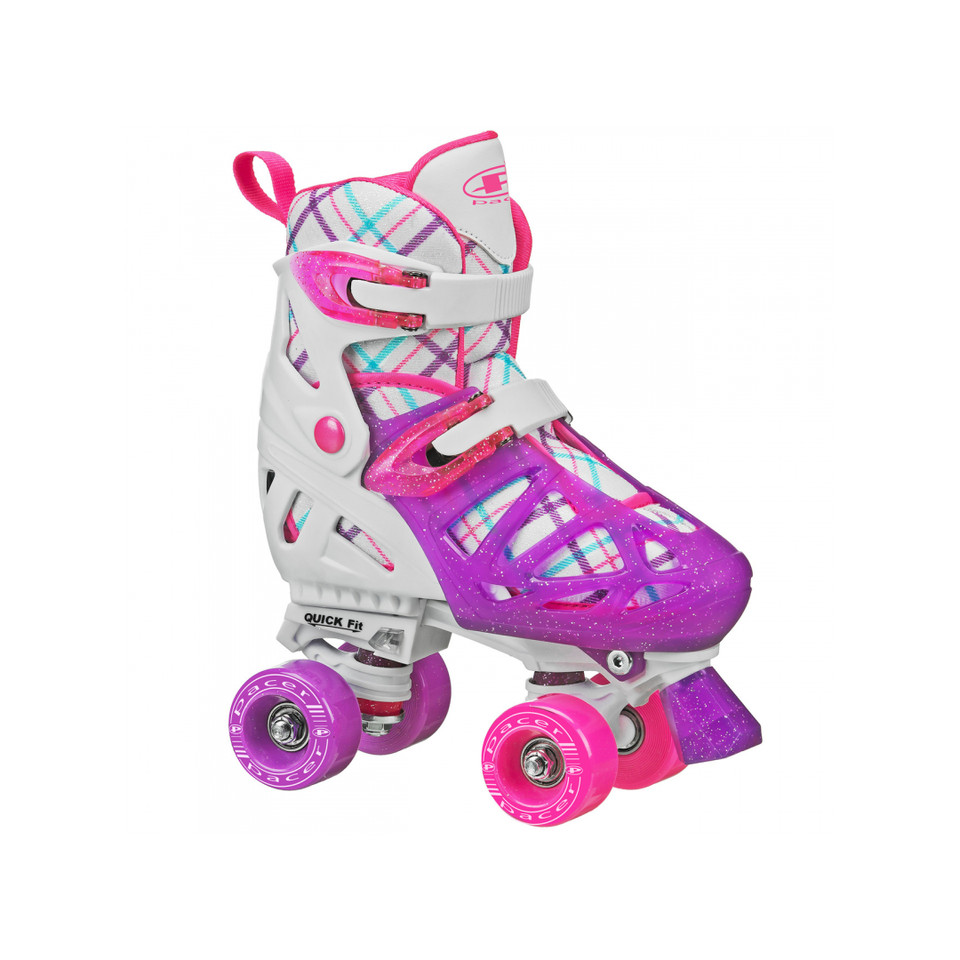 Pacer Kids Roller Skates | Adjustable Quad Skates