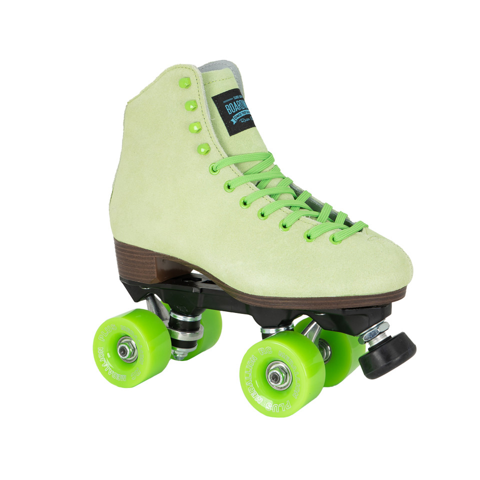 Sure-Grip Boardwalk Indoor Suede Roller Skates for Sale