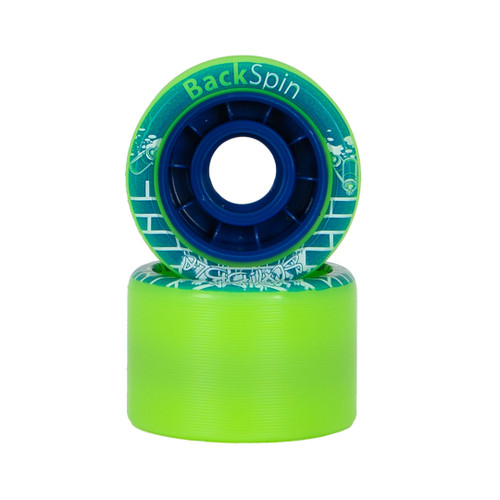 Backspin Scribble Wheels | 62mm Roller Skate Wheels (8-pack)