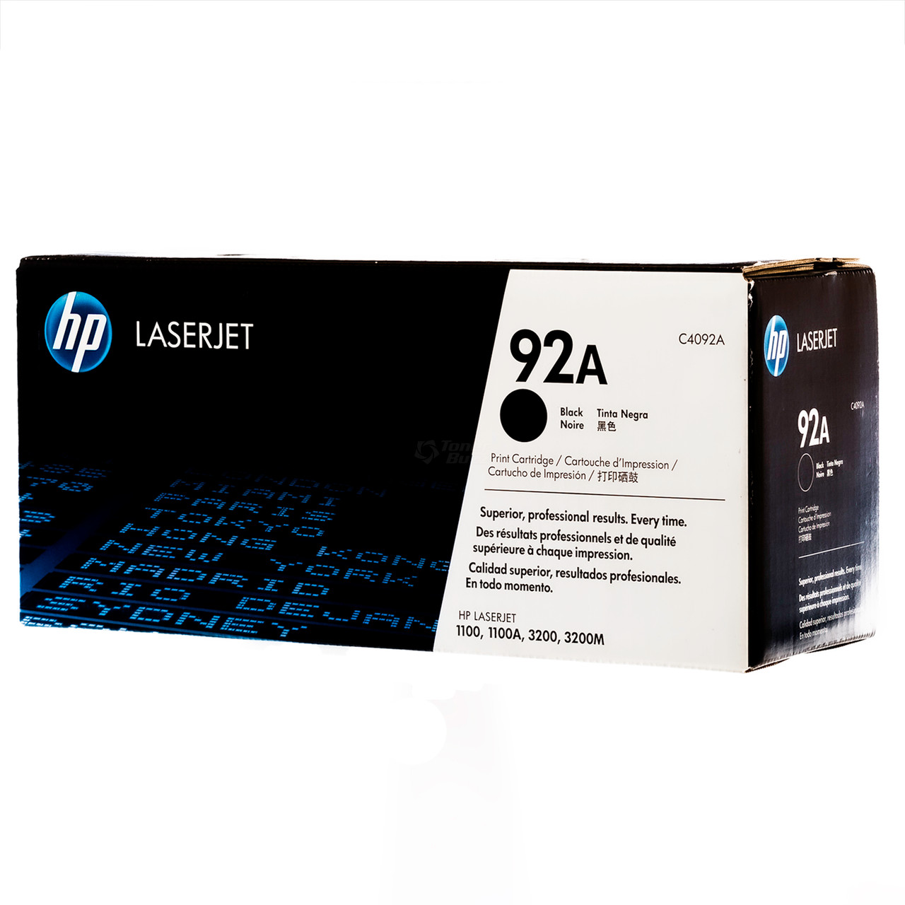 Original HP 92A C4092A Black LaserJet Toner Cartridge - Toner Buzz