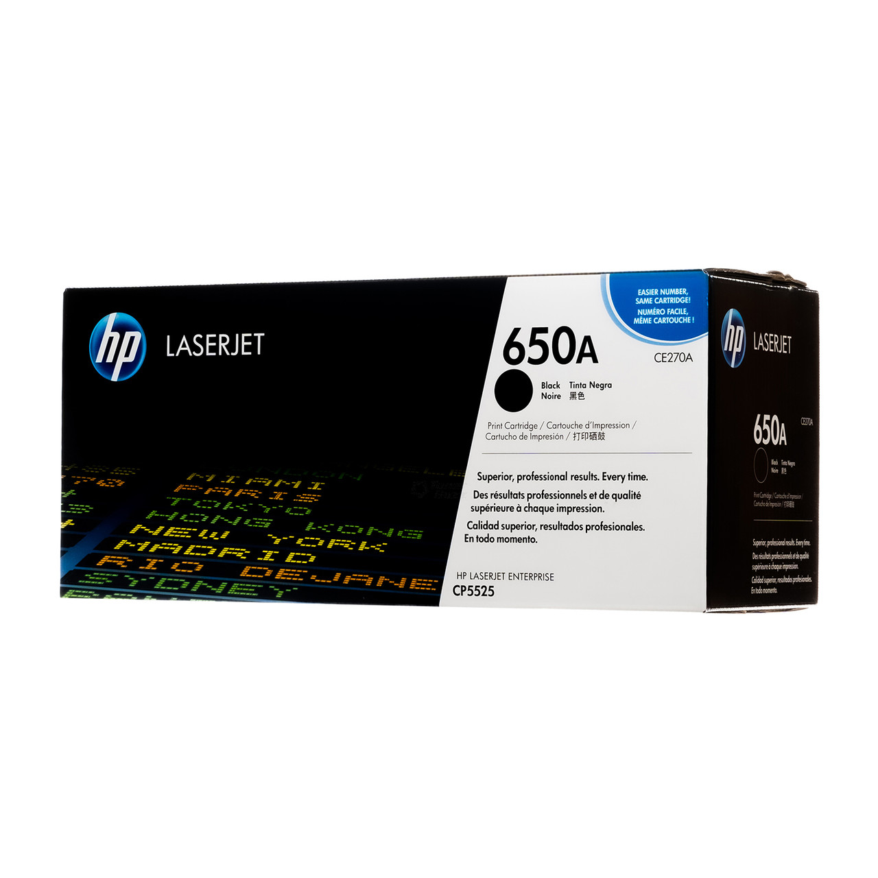 CE270A | HP 650A | Original HP Toner Cartridge – Black - Toner Buzz