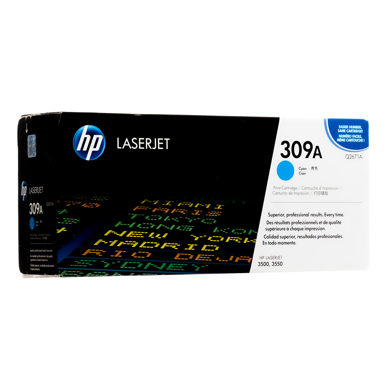 Original HP 309A Q2671A Cyan LaserJet Toner Cartridge - Toner Buzz