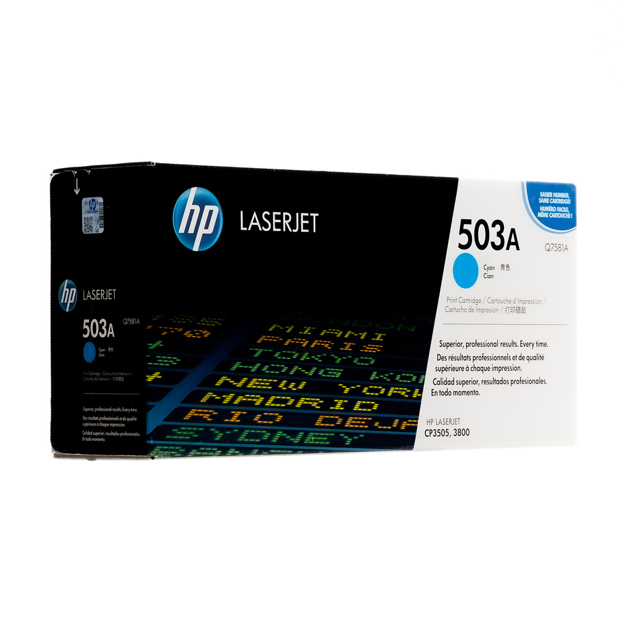 HP 503A Cyan | Q7581A | Original HP Toner Cartridge - Toner Buzz