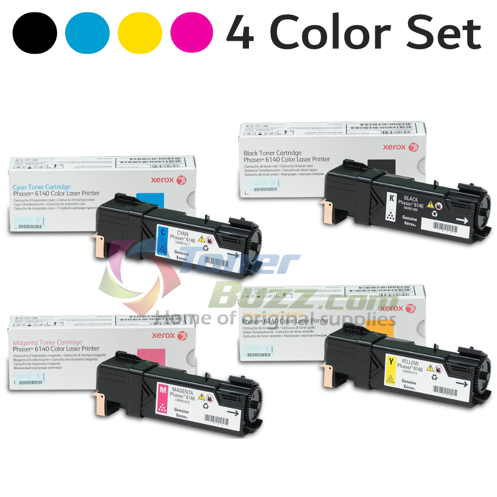 Xerox Set | 106R01477, 106R01478, 106R01479, 106R01480 | 4-Pack - Toner ...