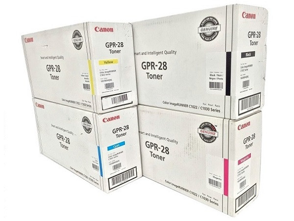 Canon GPR-28 CYMK Set | 657B004AA, 1658B004AA, 1659B004AA, 1660B004AA ...