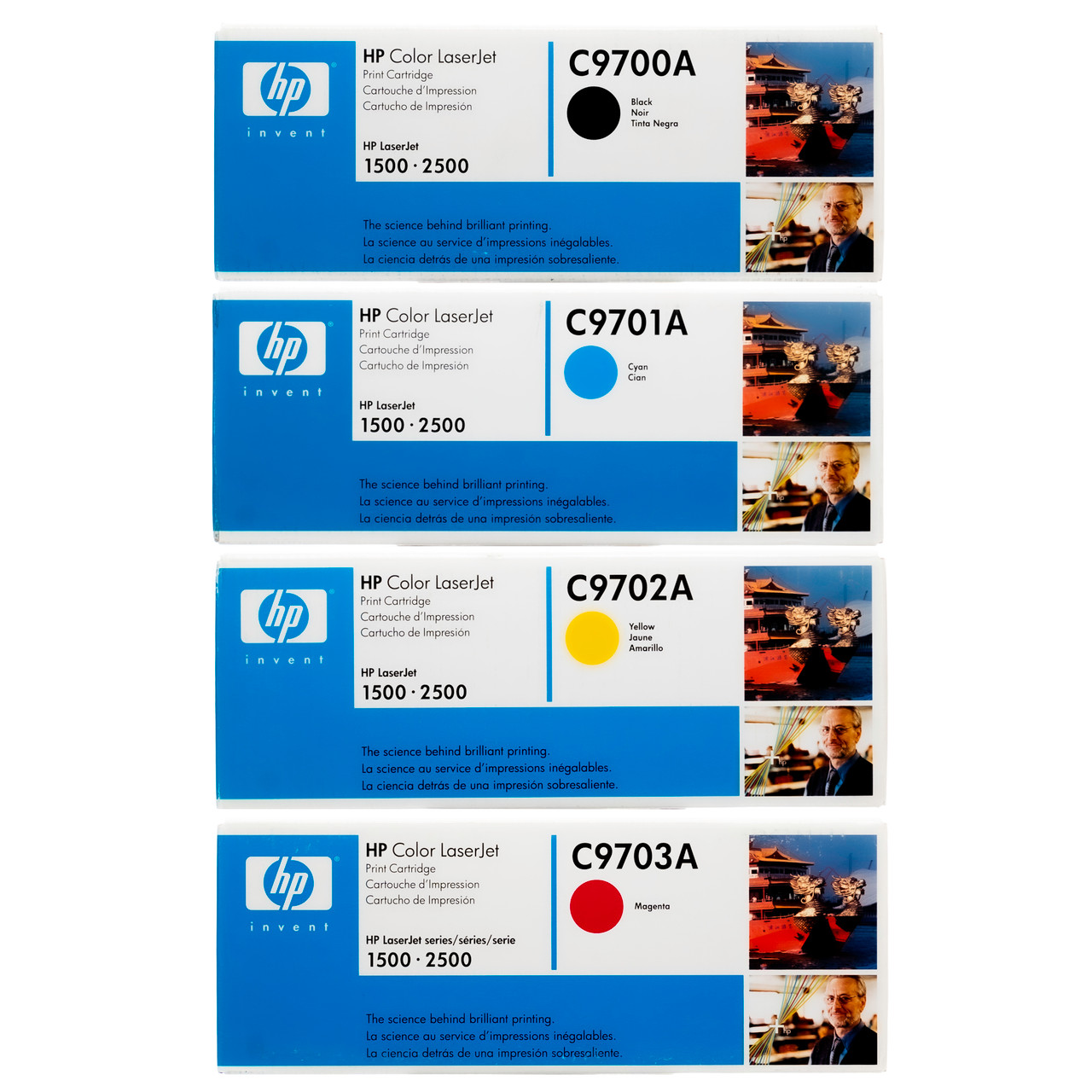 HP 121A Toner Set (Standard-Yield) | 4 Colors | Black, Cyan, Yellow ...