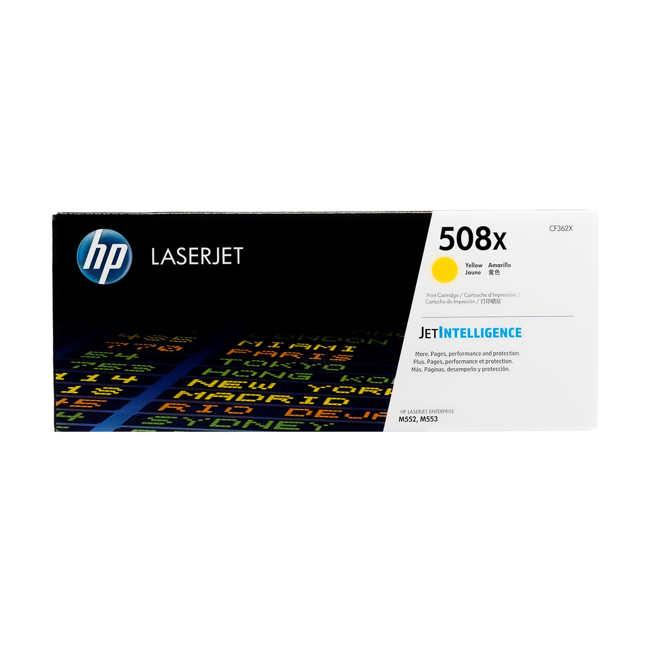 CF362X | HP 508X | Original HP High-Yield LaserJet Toner Cartridge ...
