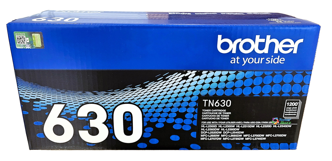 Brother TN-630 | Original Black Toner Cartridge - Toner Buzz