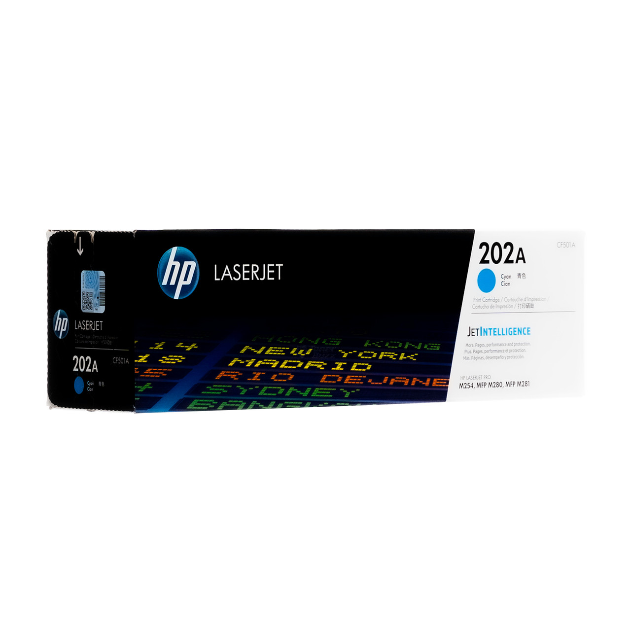 HP 202A Cyan | CF501A | Original HP Toner Cartridge - Toner Buzz