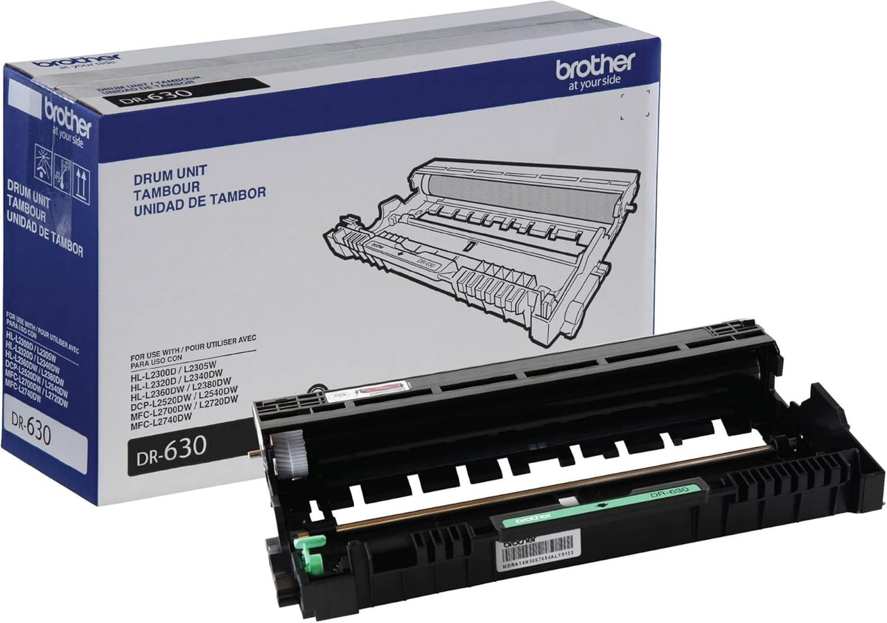 DR-630 | Original Brother Drum Unit – Black - Toner Buzz