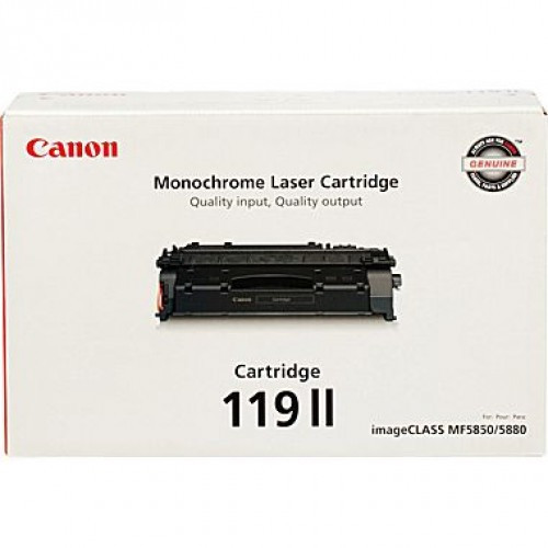 3480B001 | Canon 119 II | Original Canon Laser Toner Cartridge - Black ...