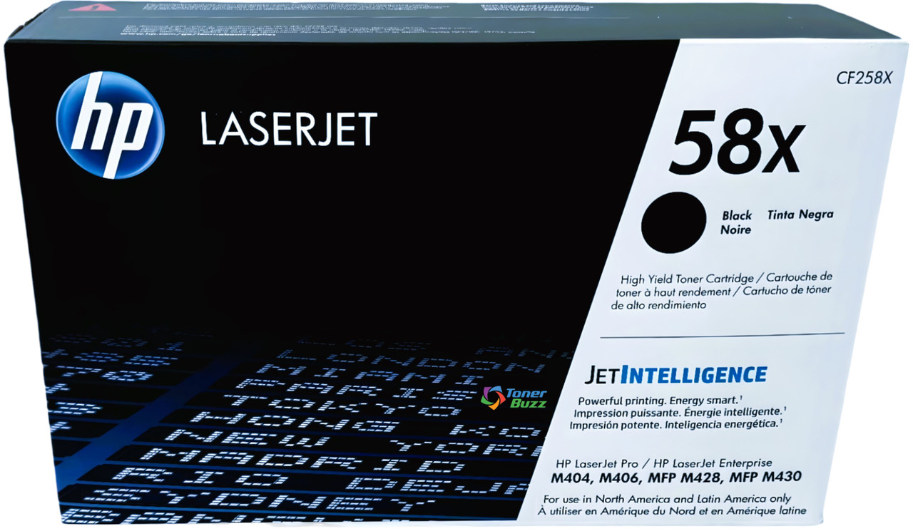 HP 58X | CF258X | Original HP Black Toner Cartridge – High Yield ...
