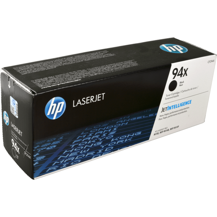 HP 94X | CF294X | Original HP Black Toner Cartridge – High Yield ...