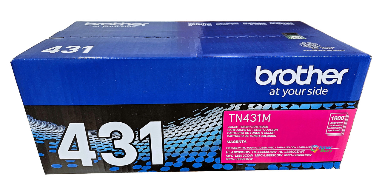 Brother TN-431 Set | 4-Pack Original Toner Combo | 4 Colors - Toner Buzz