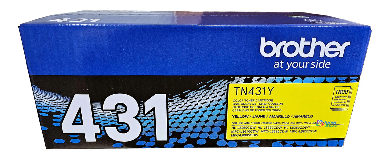 Brother TN-431 Set | 4-Pack Original Toner Combo | 4 Colors - Toner Buzz