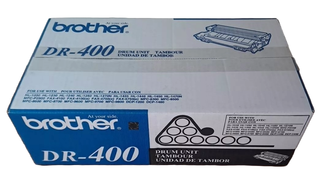 DR400 | Original Brother Drum Unit - Black - Toner Buzz